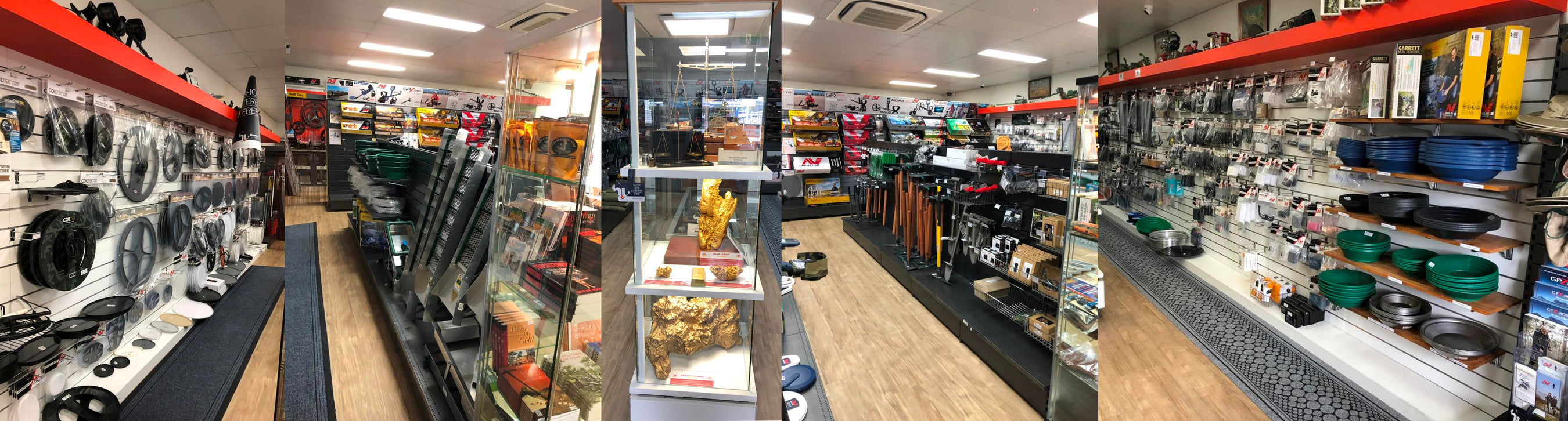 Prospecting World Minelab store, Charters Towers, Nth. Queensland.