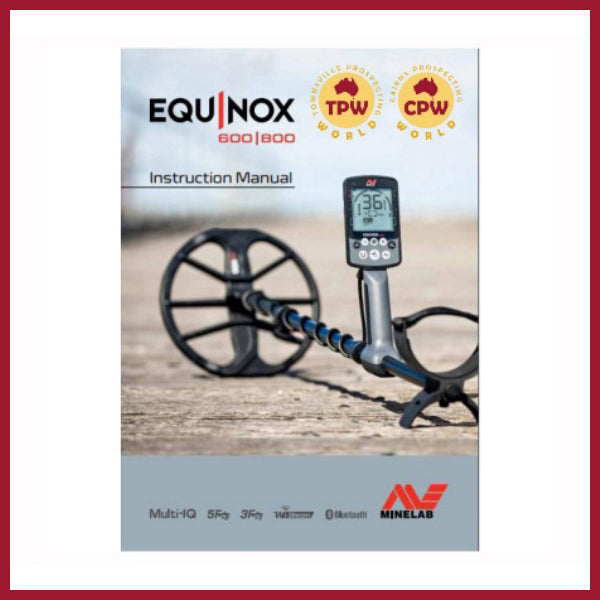Instruction Manual - Equinox series — Prospecting World